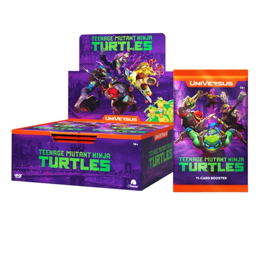 UniVersus CCG: Teenage Mutant Ninja Turtles Booster – Hometown Comics & Games