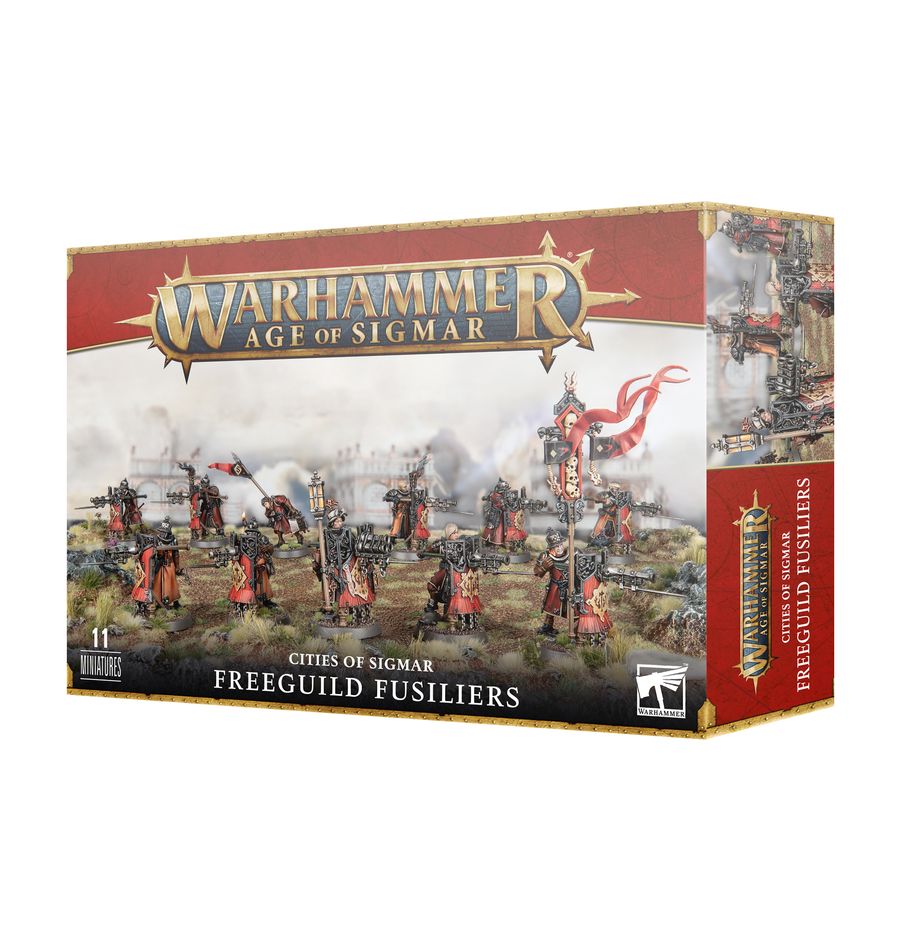 Warhammer Age of Sigmar Cities of Sigmar: Freeguild Fusiliers ...