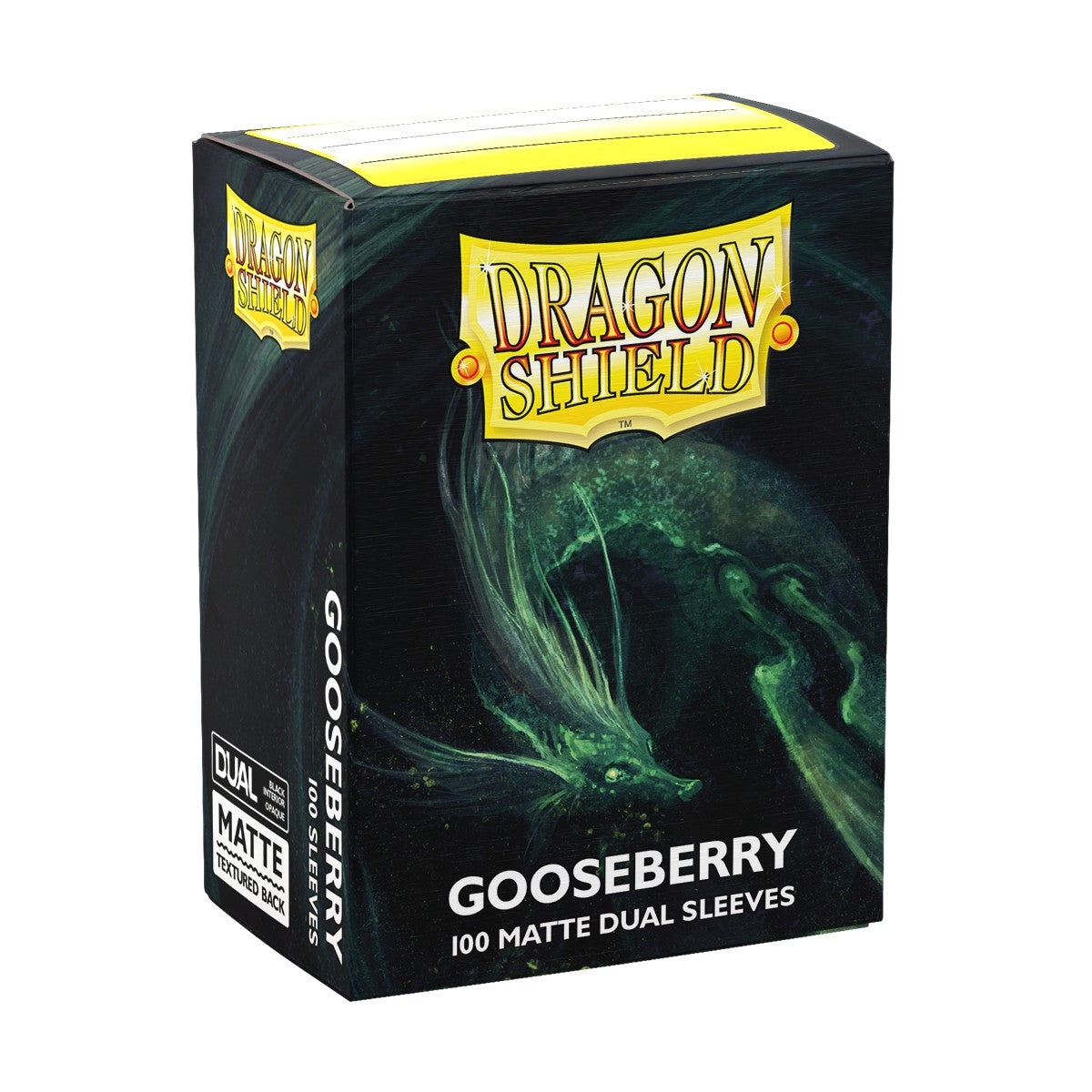 Dragon Shield Sleeves: Standard Matte Dual - Gooseberry 100CT ...